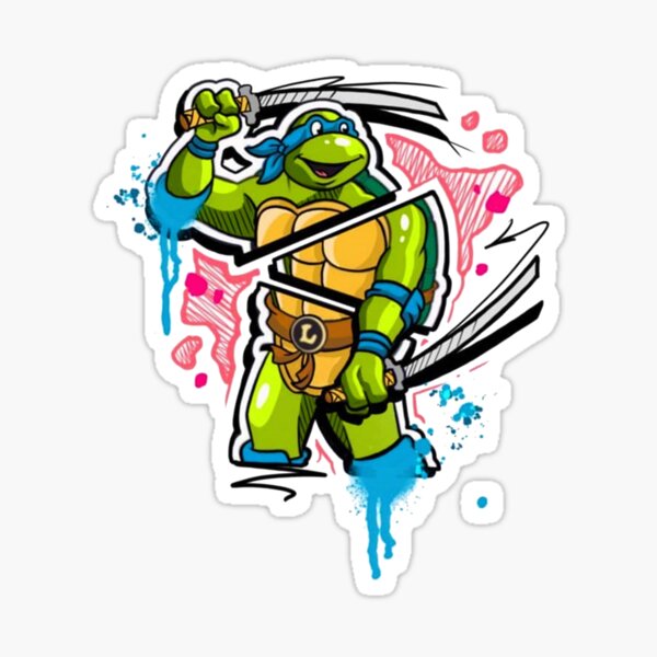"tmnt" Sticker for Sale by irisstonem | Redbubble