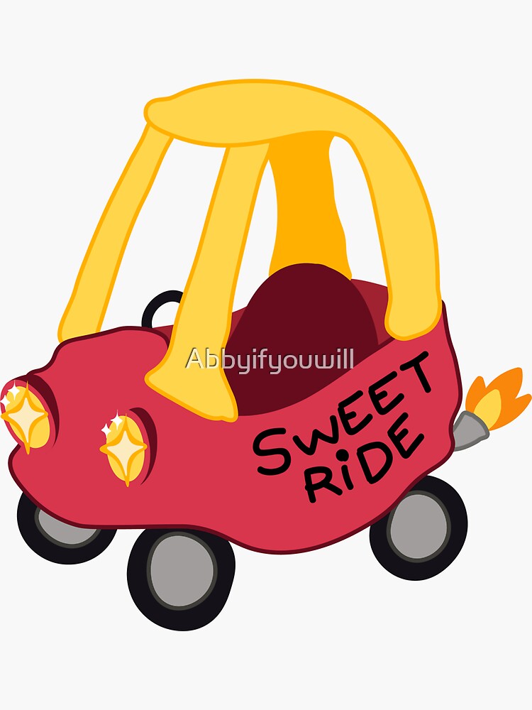 "Sweet Ride" Sticker by Abbyifyouwill | Redbubble