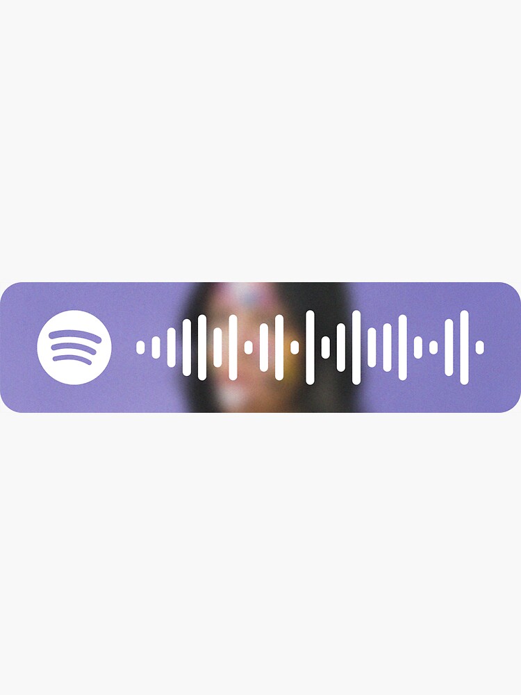 Pegatina «Sour Album Spotify Code - Olivia Rodrigo» de septemburissue ...