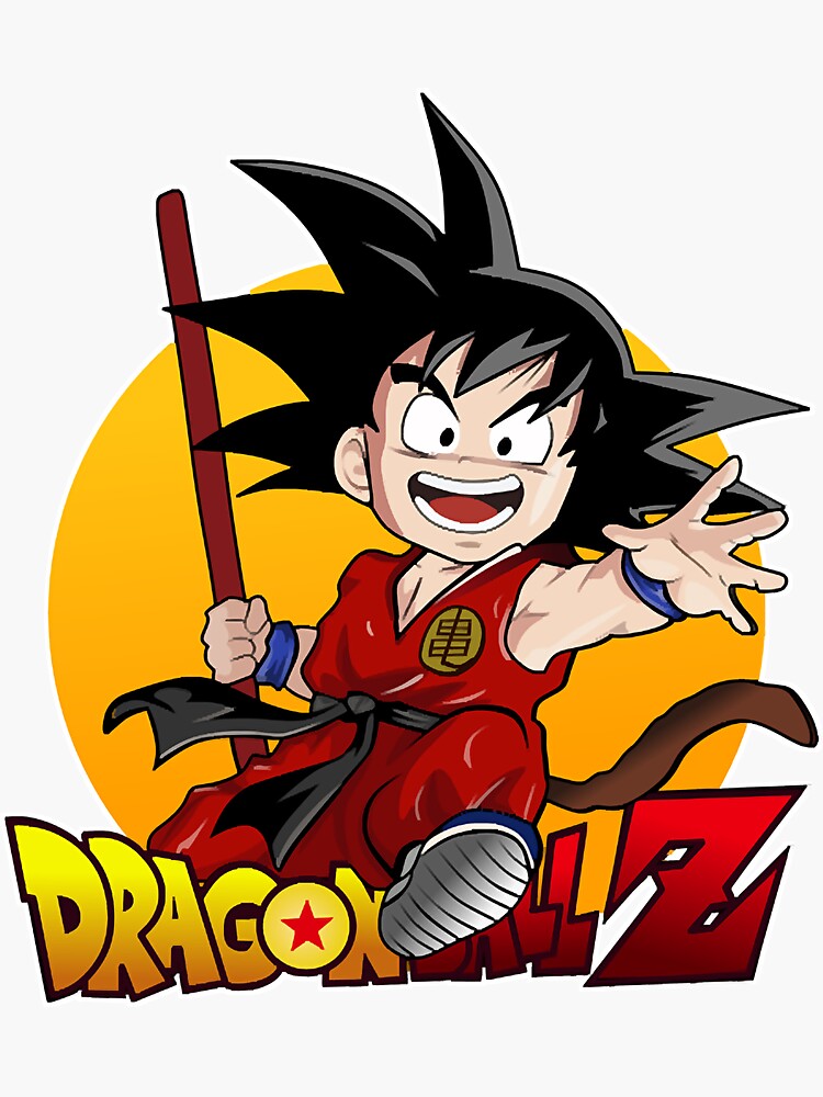 "Goku chibi " Sticker for Sale by BelaReider | Redbubble