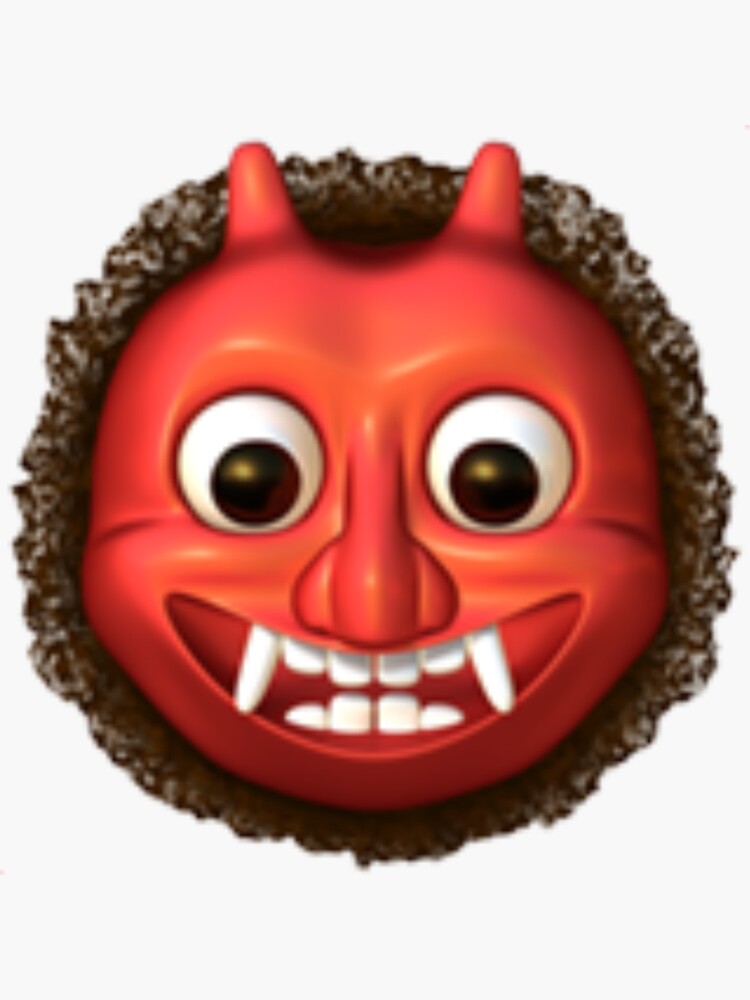 "Ogre Emoji" Sticker for Sale by Popular-Gifts | Redbubble