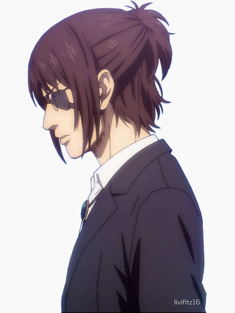 "Commander Hange Zoe" Sticker by livifitz16 | Redbubble