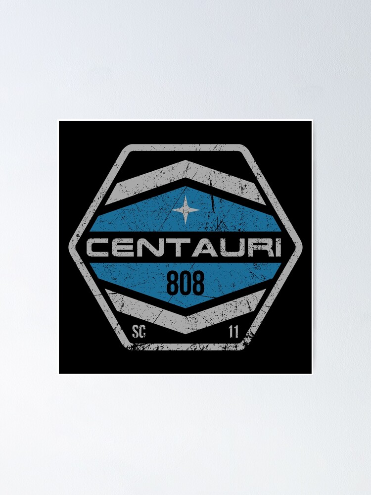 "Mcrn Centauri 808" Poster by melishaarlena | Redbubble