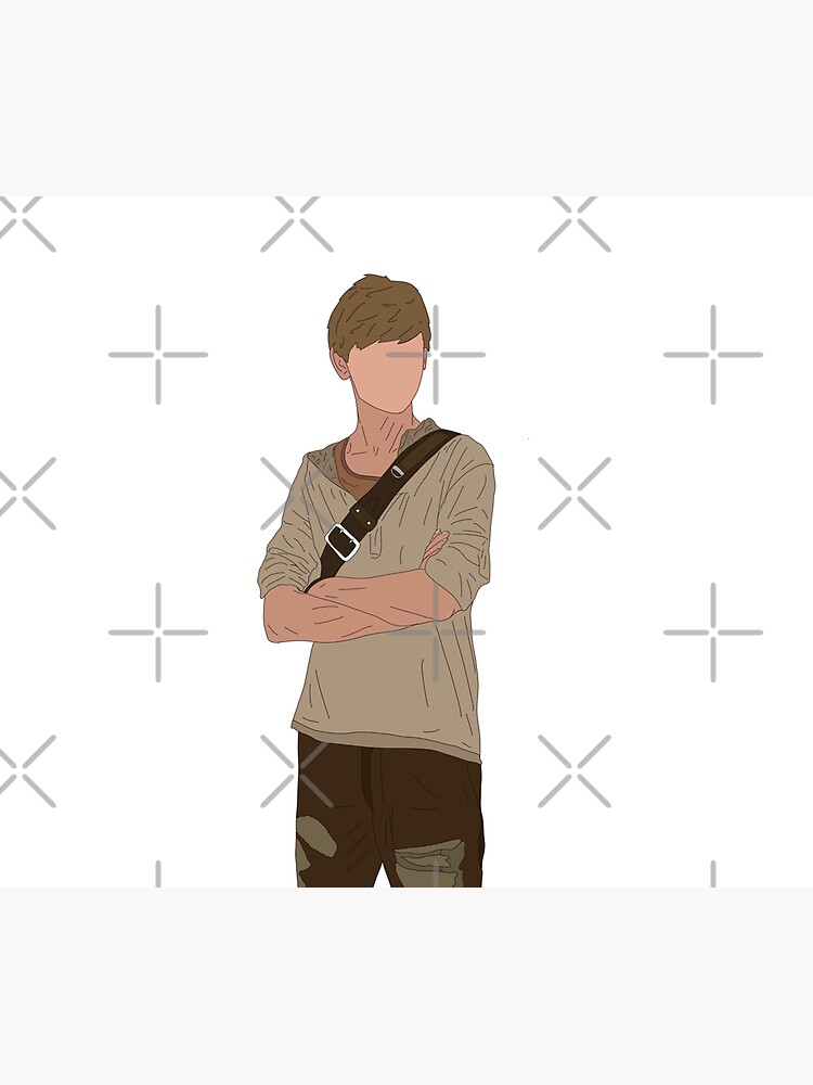 "Newt Maze Runner Merch" Throw Blanket for Sale by Brooktp | Redbubble