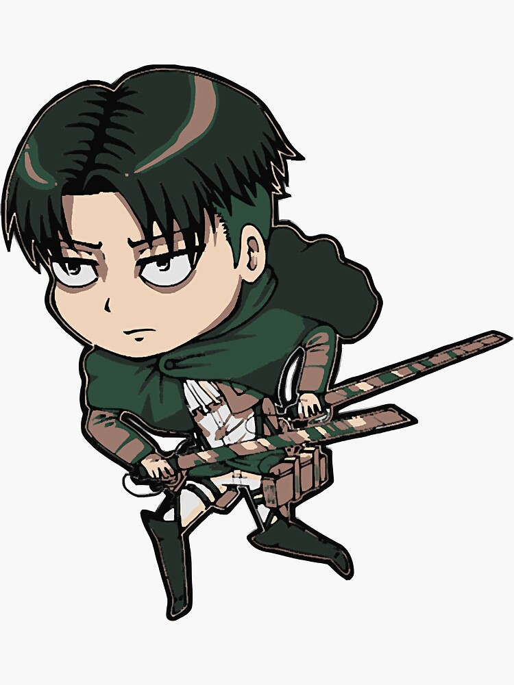 "captain levi " Sticker for Sale by FajrEmmel87 | Redbubble