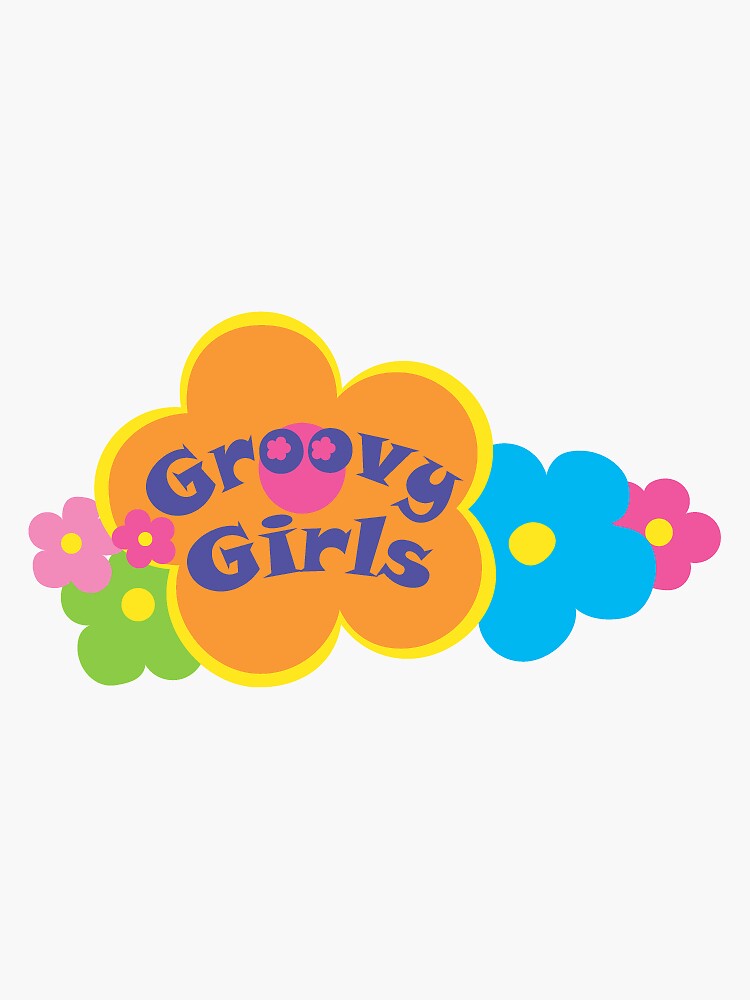 "Groovy Girls" Sticker for Sale by calltheburner | Redbubble
