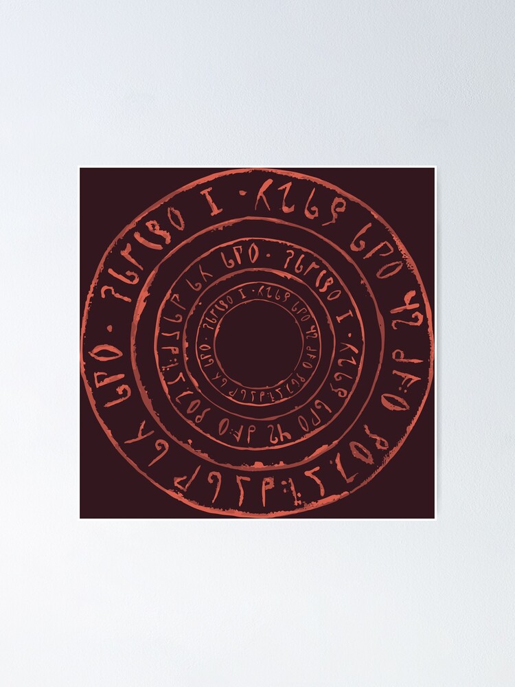 "Noita Rune Circles" Poster for Sale by Clarkrd2 | Redbubble