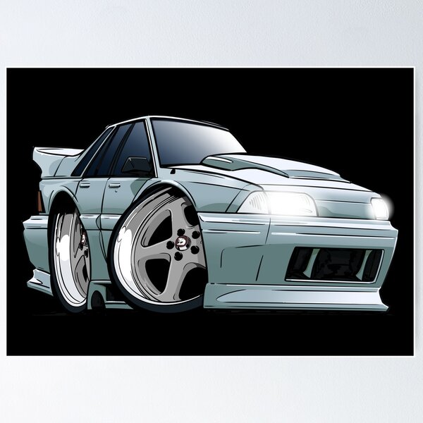 "Holden VL Walkinshaw SS Group A" Poster for Sale by Brad Van Geest ...