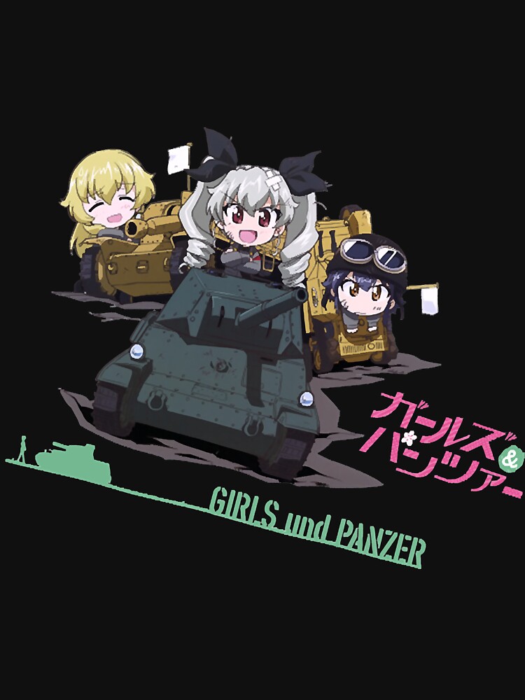 "Chibi Girls und Panzer " Essential T-Shirt for Sale by FajrEmmel87 ...