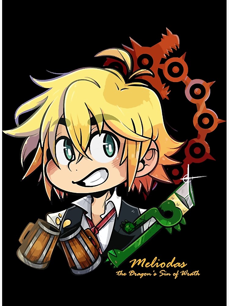 "Chibi Meliodas " Poster for Sale by FajrEmmel87 | Redbubble