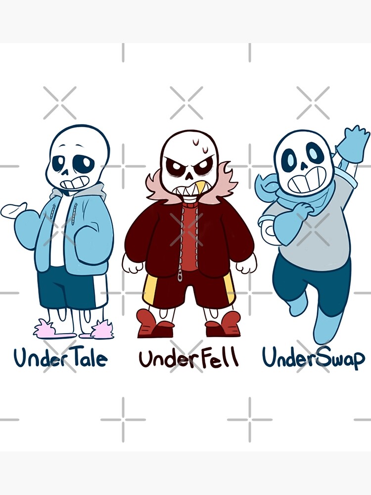 "UnderTale - UnderFell - UnderSwap" Poster by ZacharyDennis9 | Redbubble