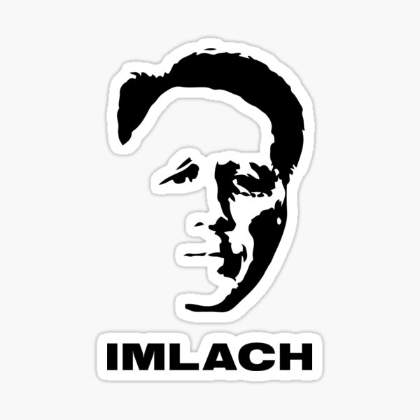 "Gary Imlach Silhouette " Sticker by squaloco | Redbubble