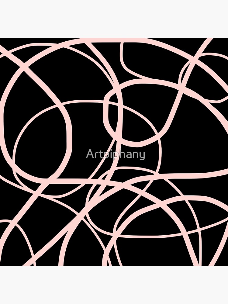 "Pink Loops" Sticker for Sale by Artpiphany | Redbubble