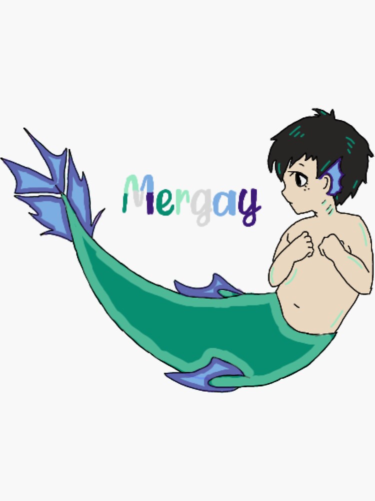 "merGAY" Sticker for Sale by ArtivistsCave | Redbubble