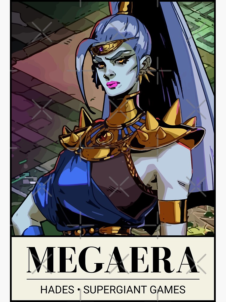Megaera Hades Sticker For Sale By Clarkrd2 Redbubble