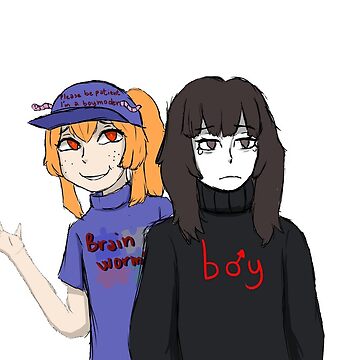 "please be patient i'm a boymoder" Sticker for Sale by sashwho | Redbubble