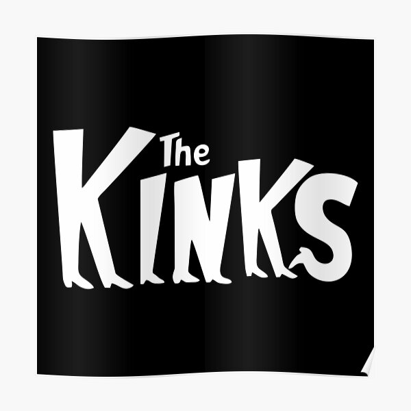 "The Kinks Logo" Poster for Sale by WauseonSHOP | Redbubble