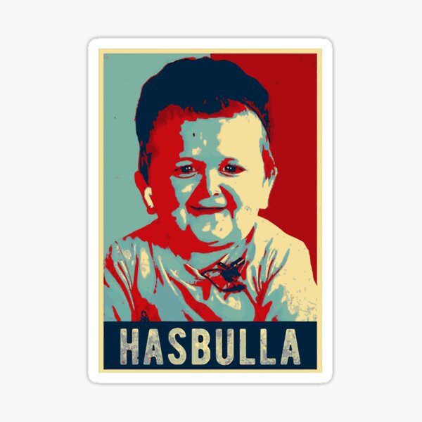 "Official Hasbulla Merchandise - Cute" Sticker for Sale by ...
