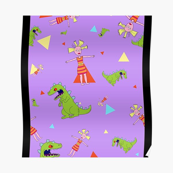 Póster «Dibujos animados de Reptar y Cynthia Rugrats» de KennethDaniel7 ...