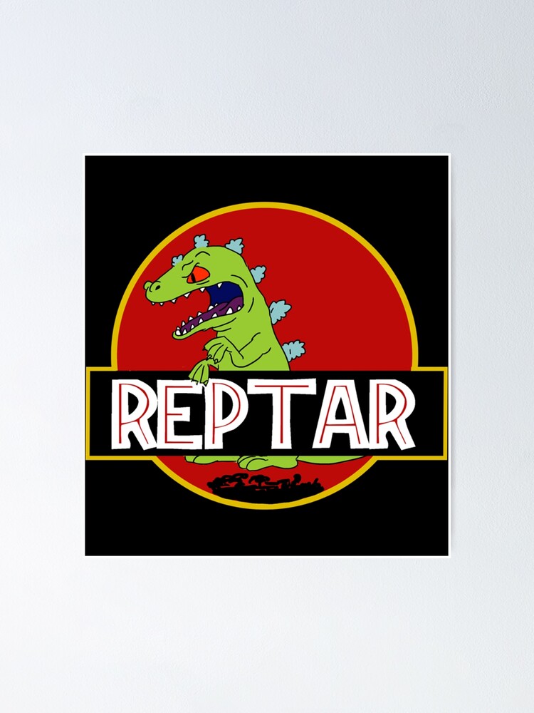 "Vintage Rugrats Cartoon - Reptar" Poster for Sale by KennethDaniel7 ...