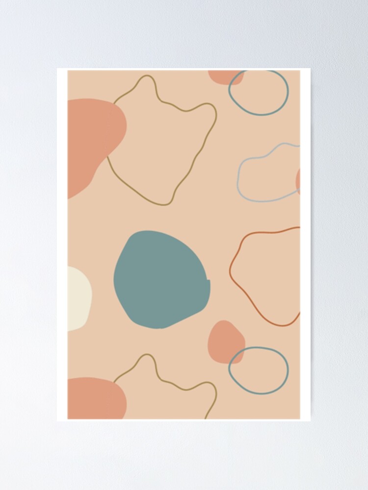 "Pop shapes" Poster for Sale by EdnaEiraaa | Redbubble