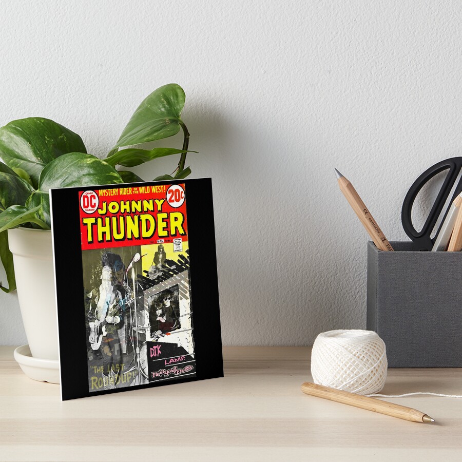 "Posters Johnny - Thunders as Johnny - Thunder Classic" Art Board Print ...