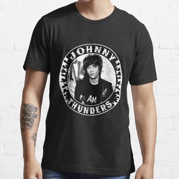 "Logo AM Johnny - Thunders Classic" Essential T-Shirt for Sale by ...