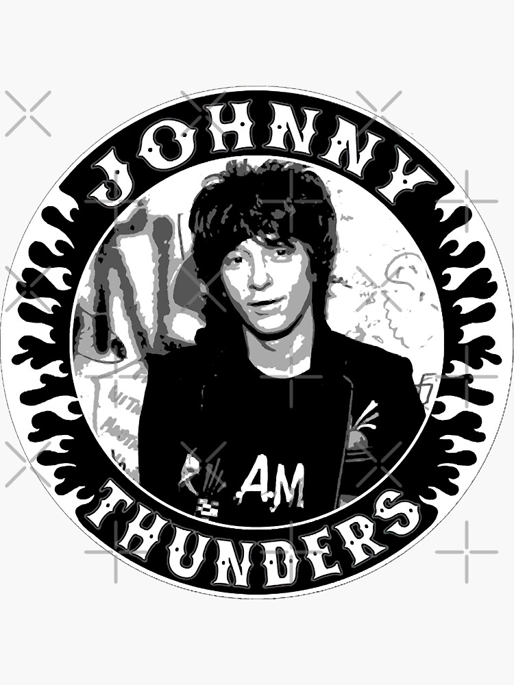 "Logo AM Johnny - Thunders Classic" Sticker for Sale by Jacqueline1888 ...