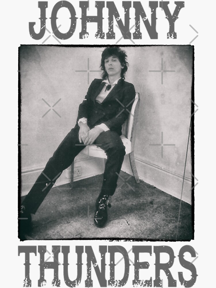 "Photograp Johnny - Thunders Essential Classic" Sticker for Sale by ...