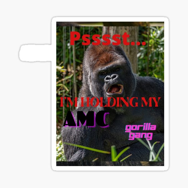 "Gorilla Gang Merch" Sticker for Sale by P-huck | Redbubble