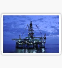 Oil Rig: Stickers | Redbubble
