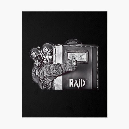 "RAID French Police Special Unit" Art Board Print for Sale by turbineur ...