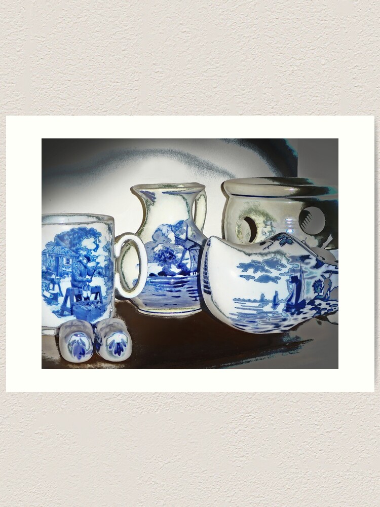 "Blue Delft" Art Print for Sale by MsTique | Redbubble