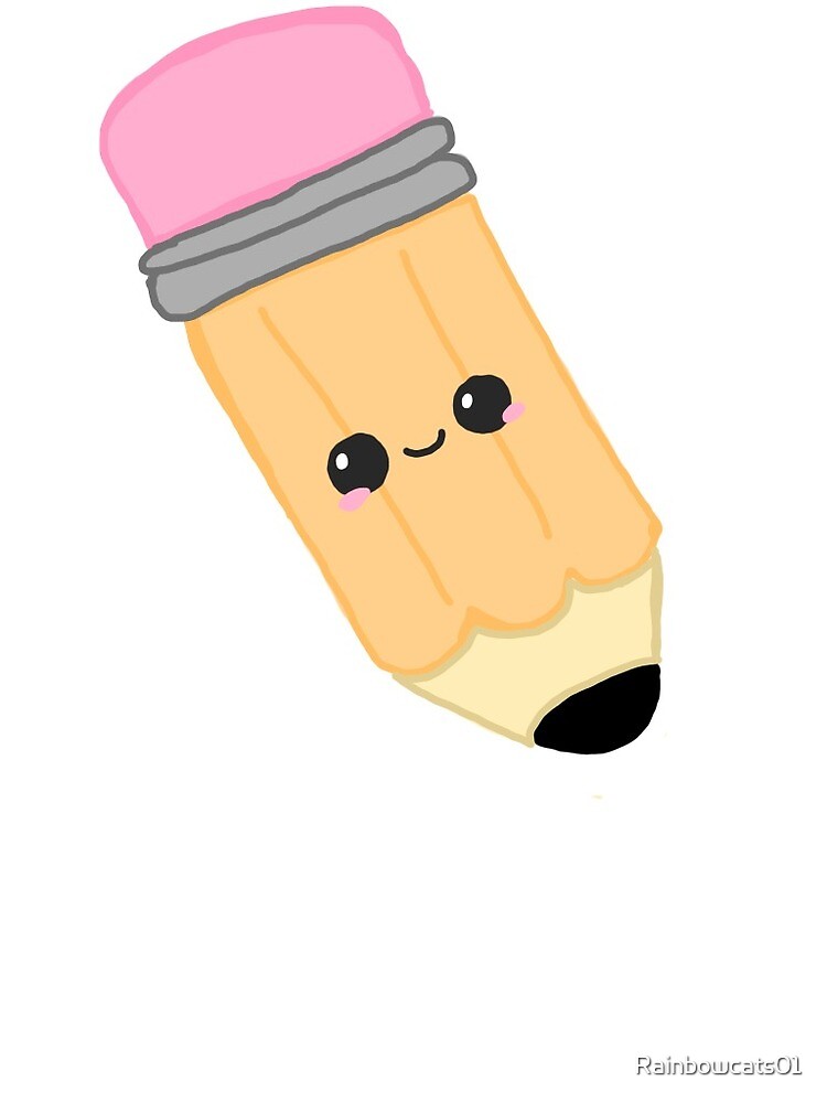 «Lápiz Kawaii» de Rainbowcats01 | Redbubble
