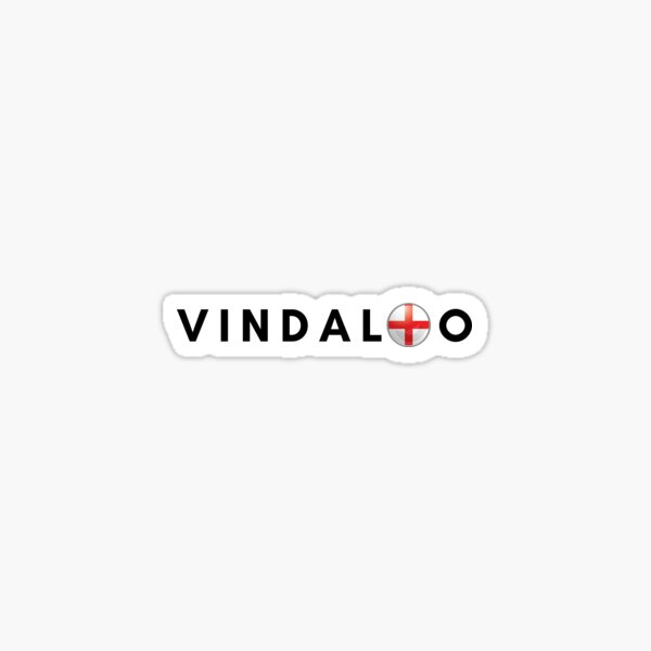 "Vindaloo" Sticker for Sale by Dingbatsapparel | Redbubble