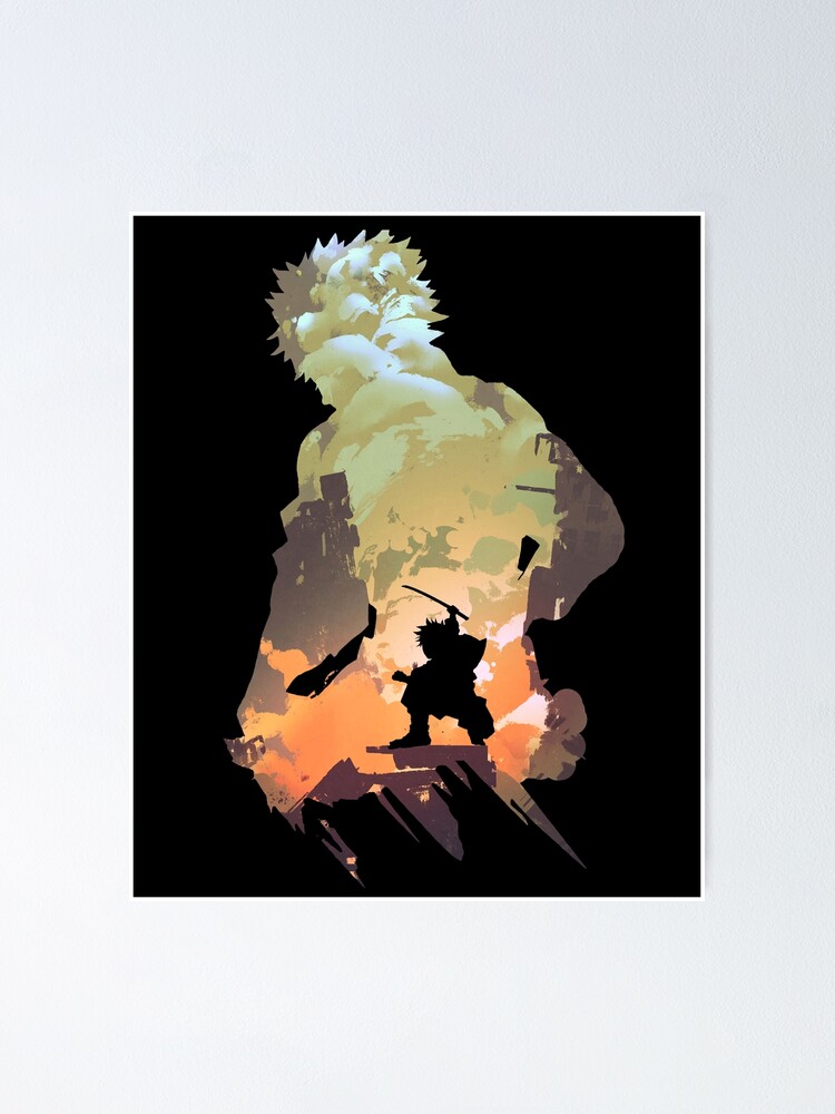 Póster «Sanemi Shinazugawa - Kimetsu No Yaiba Manga Wind Hashira» de ...