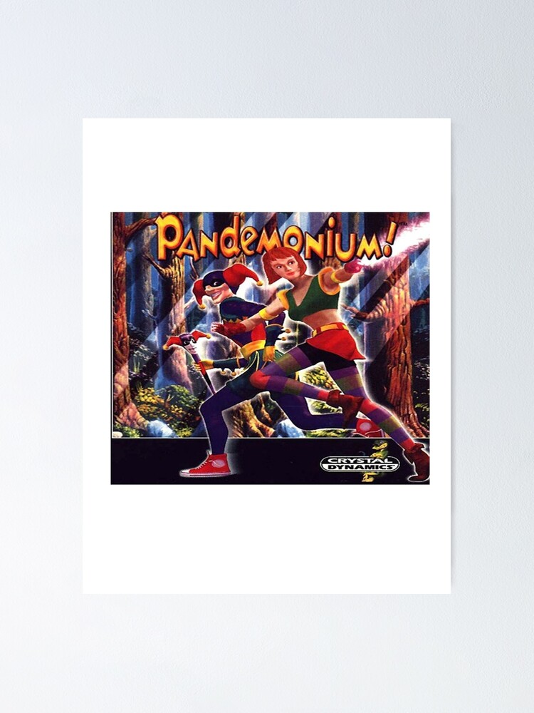 "Pandemonium! psx classic" Poster for Sale by MatthewHdesigns | Redbubble