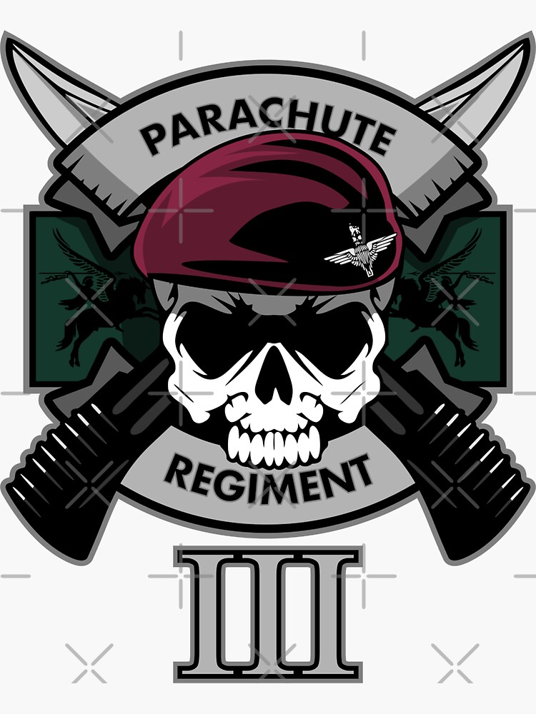 "Parachute Regiment - 3rd Battalion (3 PARA)" Sticker for Sale by ...