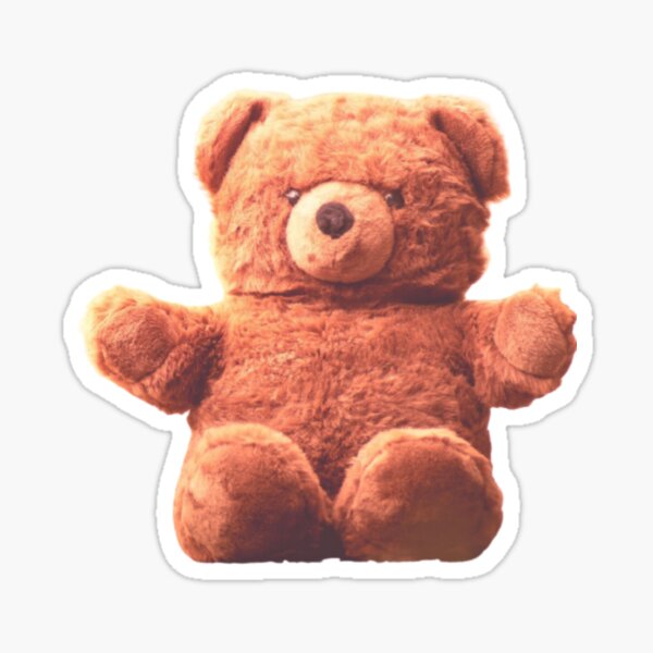 "Huggy teddy bear" Sticker for Sale by MakoESells | Redbubble