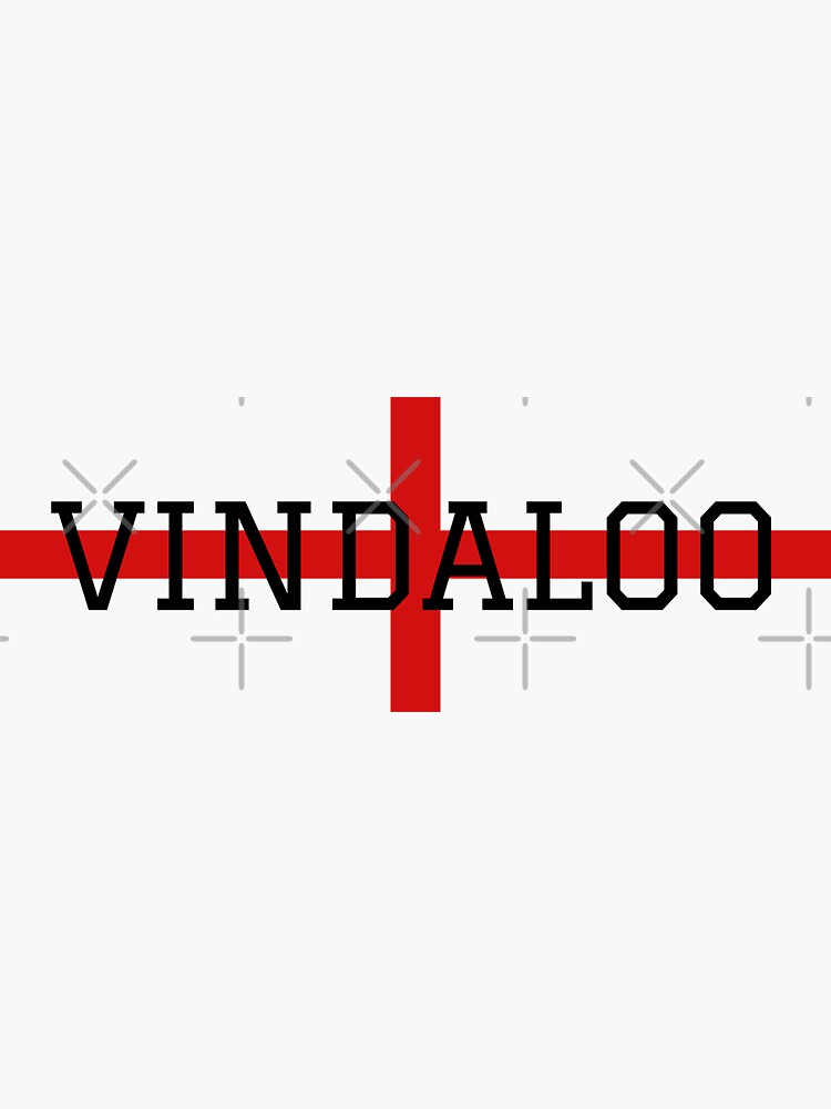 "Vindaloo England Football Team Fan chant design for european champions ...