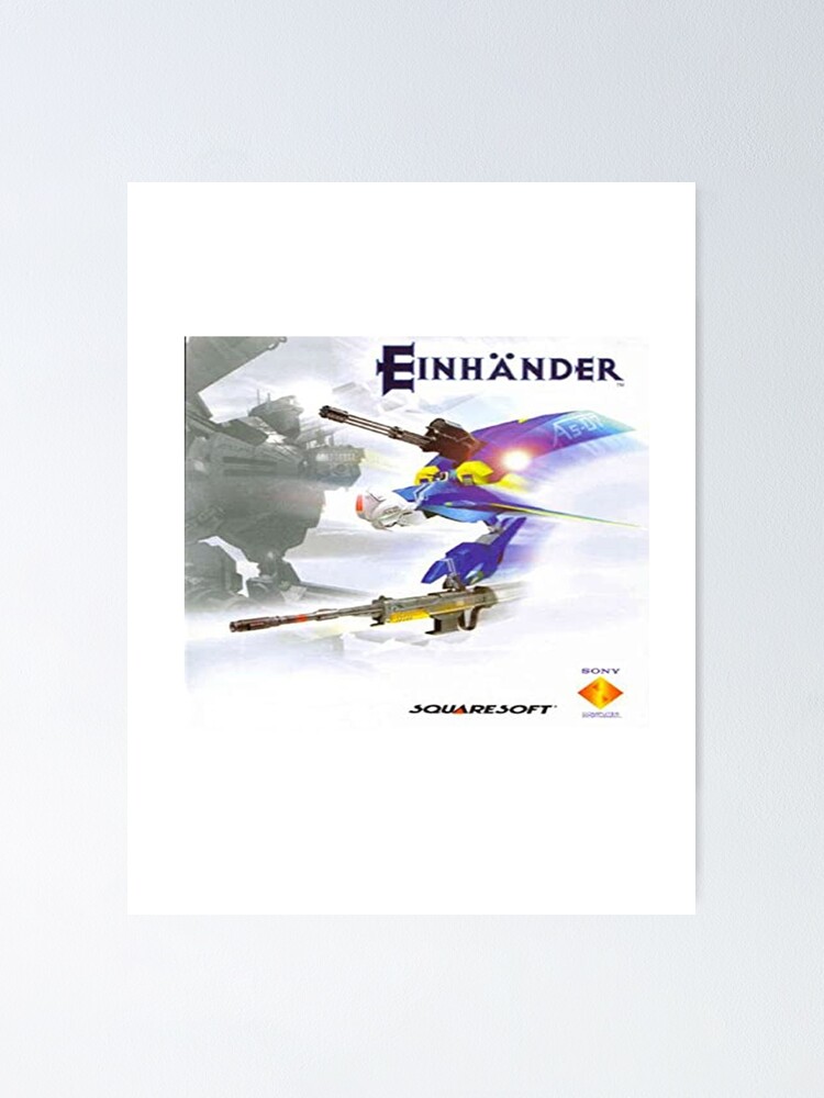 "Einhander psx classic " Poster for Sale by MatthewHdesigns | Redbubble