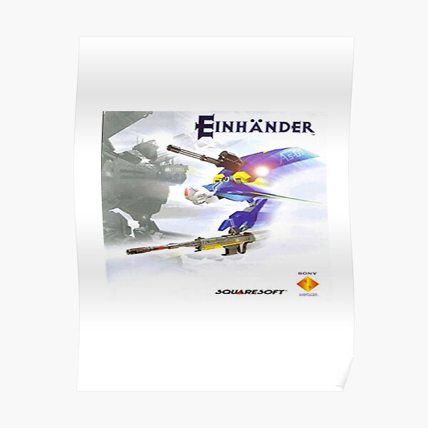 "Einhander psx classic " Poster for Sale by MatthewHdesigns | Redbubble