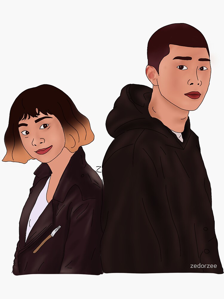 Itaewon Class Sticker By Zedorzee Redbubble
