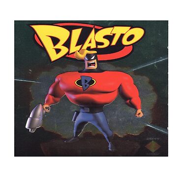 "Blasto psx classic " Poster for Sale by MatthewHdesigns | Redbubble