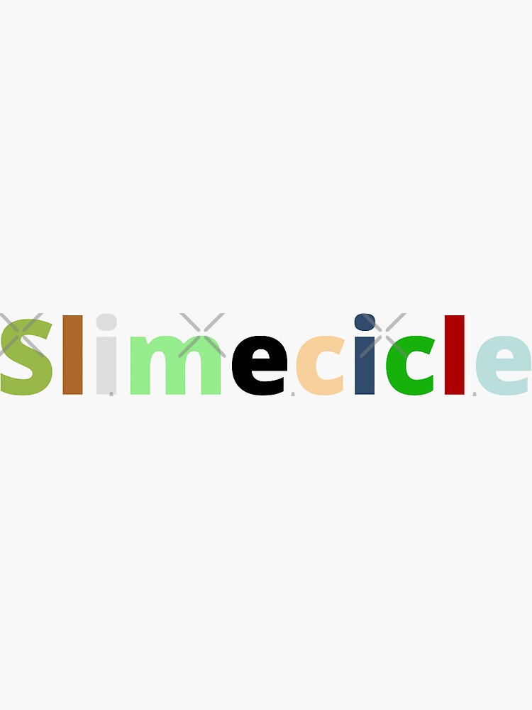 "Slimecicle" Sticker by KOUSHINIMUFFIN | Redbubble