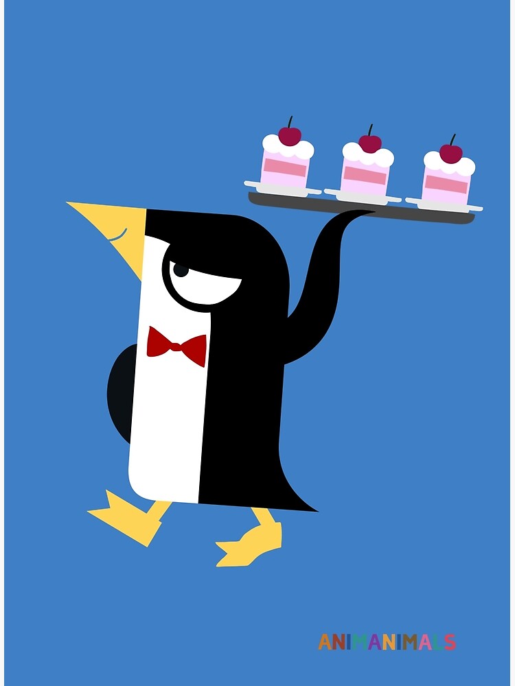 "Animanimals Penguin" Poster by FILMBILDER | Redbubble