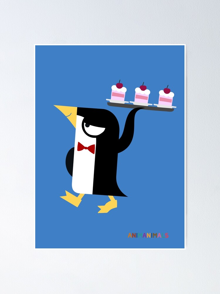 "Animanimals Penguin" Poster by FILMBILDER | Redbubble