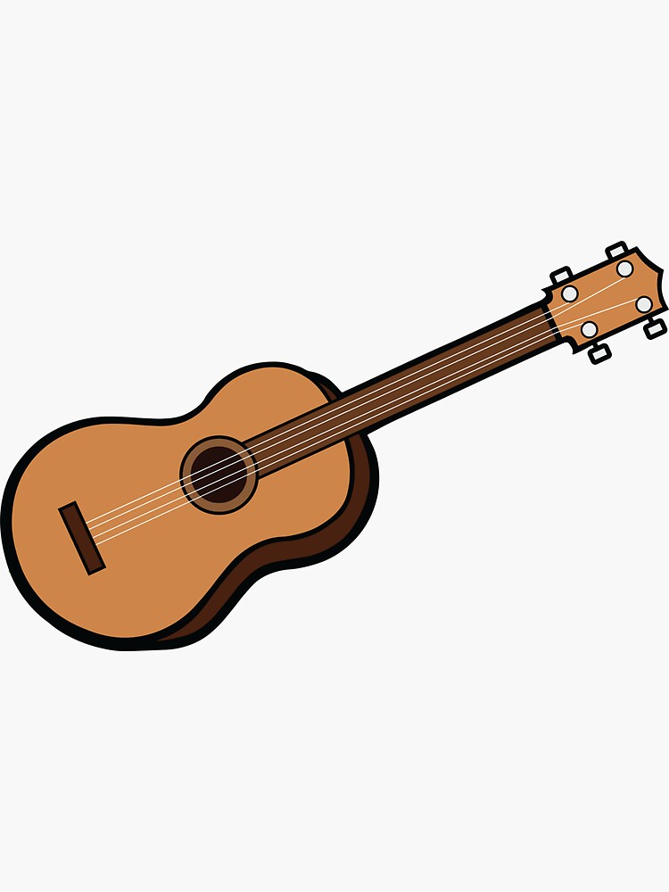 "Uke Sticker" Sticker for Sale by Jacob Reidy | Redbubble