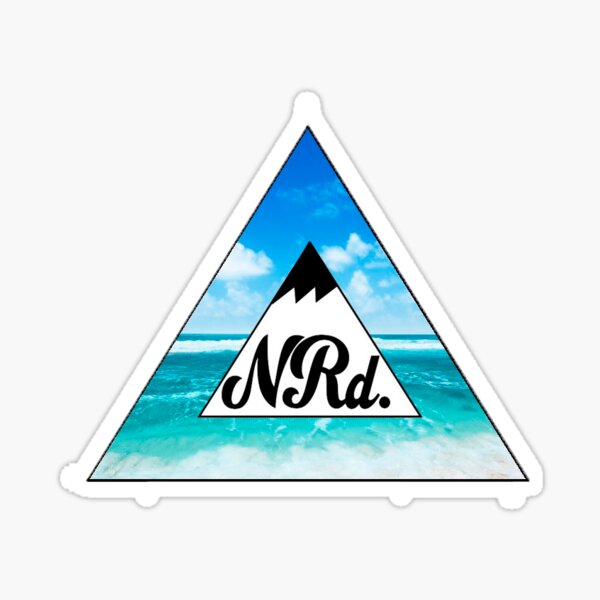 "NRd Surfing Badge Logo" Sticker for Sale by ux-j | Redbubble