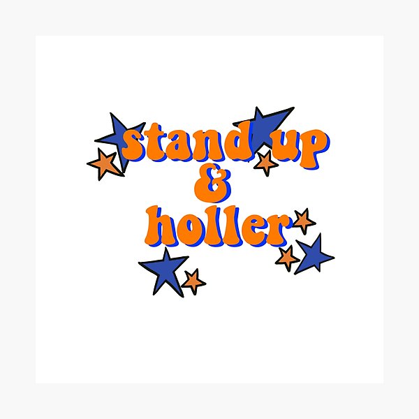 "UF - stand up & holler " Photographic Print for Sale by totally-artsea ...